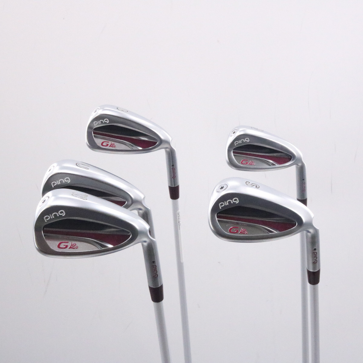Ping G LE 2 Iron Set 8-W,U,S Black Dot Graphite ULT 240 Ladies Flex ...