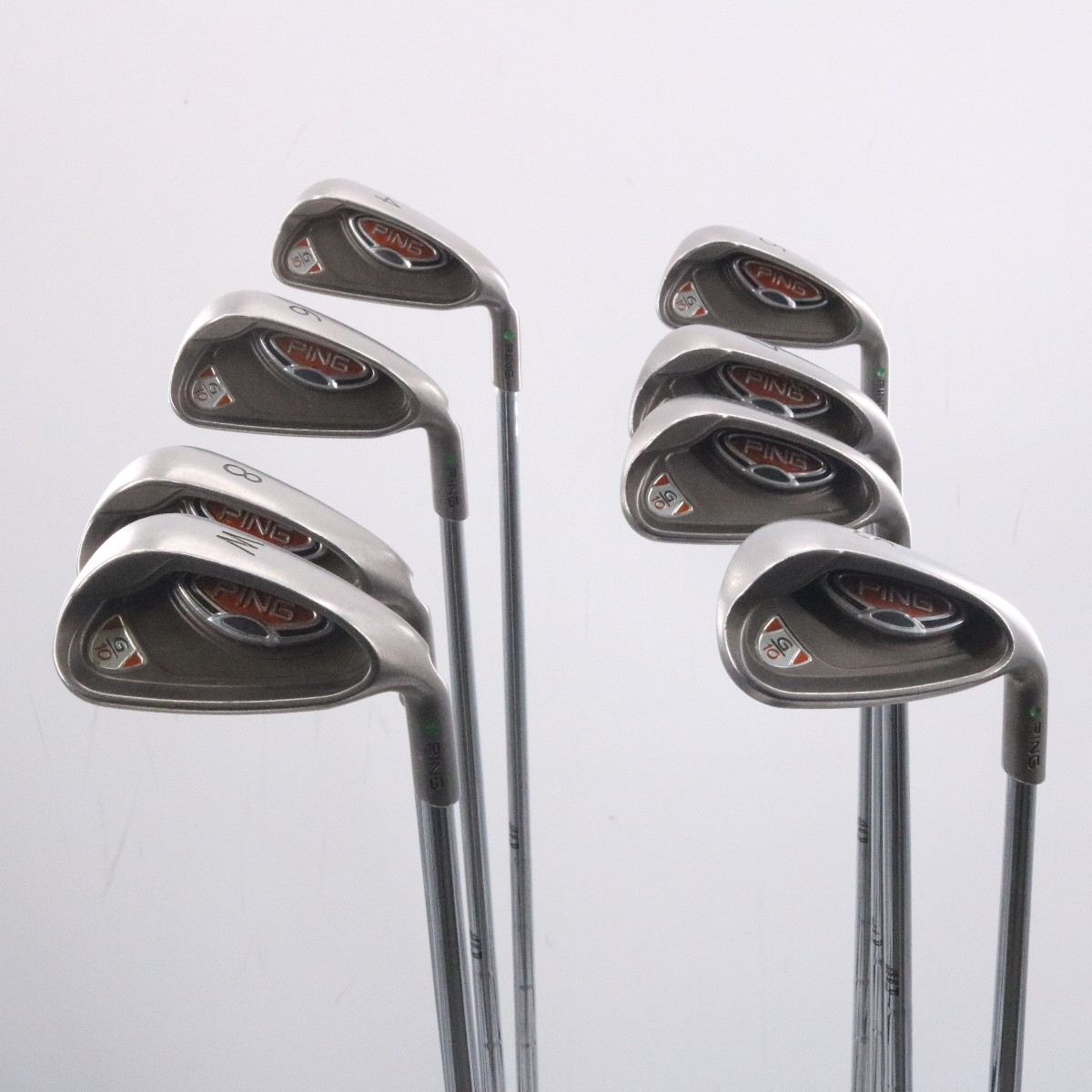 Ping G10 Iron Set 4-W,S Green Dot Steel Regular Flex Right-Handed ...