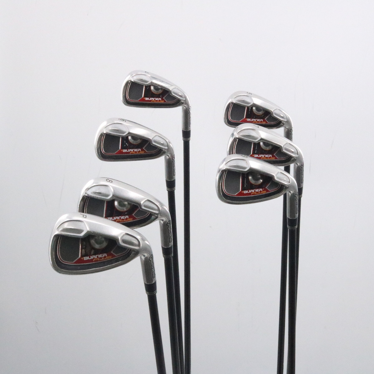 TaylorMade Burner Plus Iron Set 4-P Graphite REAX 60 Regular Flex ...