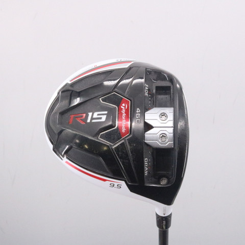 TaylorMade R15 White 460 Driver 9.5 Degrees Speeder 57 Stiff Flex ...