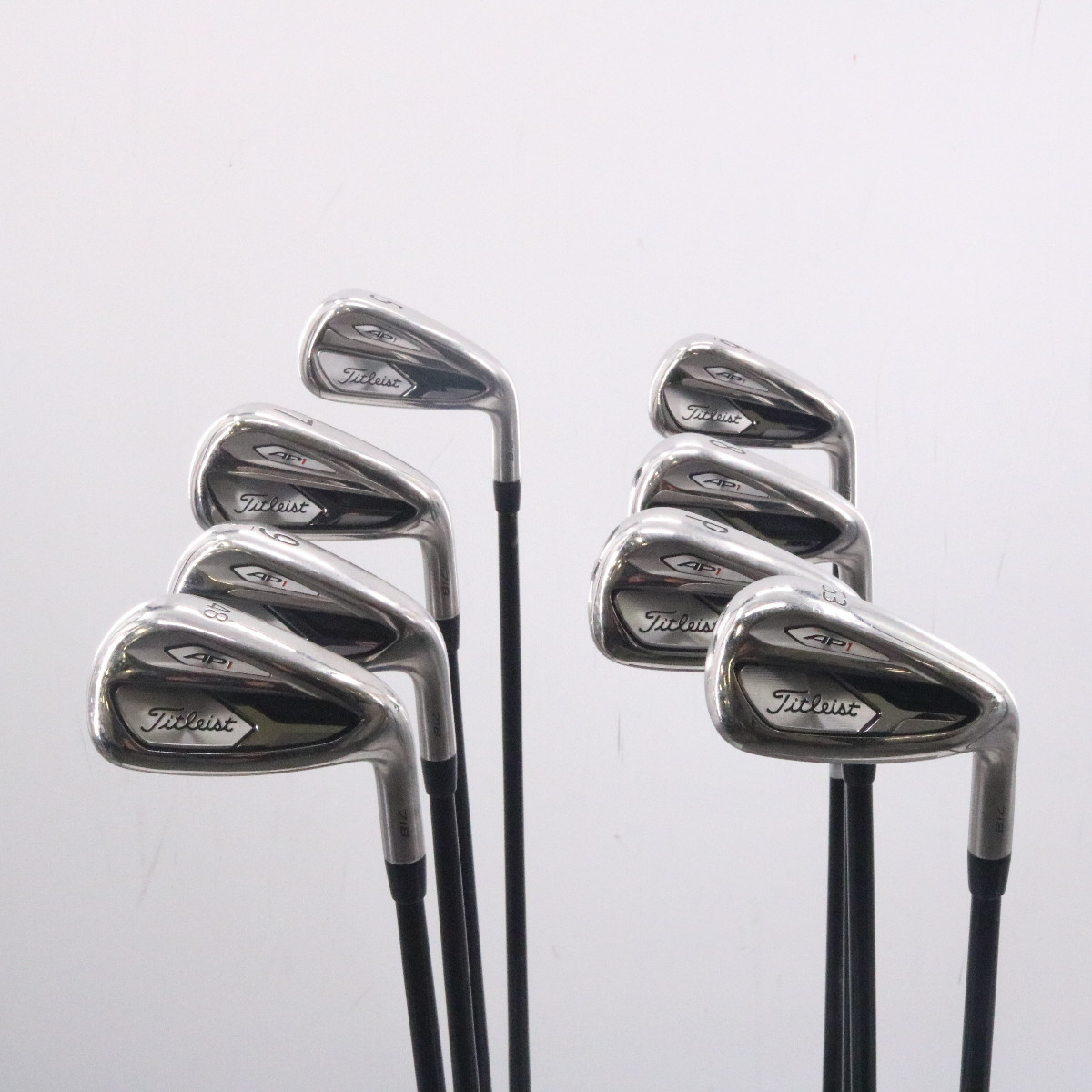 Titleist AP1 718 Iron Set 5-P,W48,W53 Graphite Tensei Red Regular Flex ...