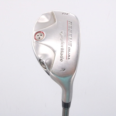 TaylorMade Rescue Dual 3 Hybrid 19 Degrees Graphite Regular Flex 68744A ...