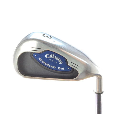 Callaway Steelhead X-16 Individual 3 Iron System CW 75 Regular Flex ...