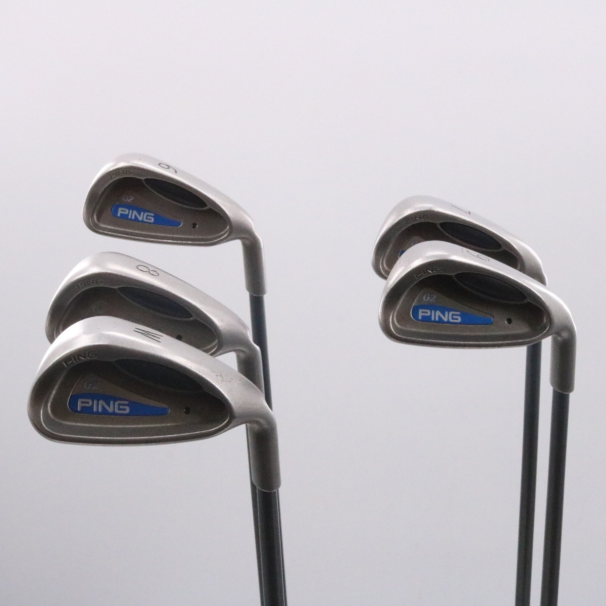 Ping G2 Iron Set 6-W Iron Set Black Dot Graphite TFC 100 Regular Flex ...