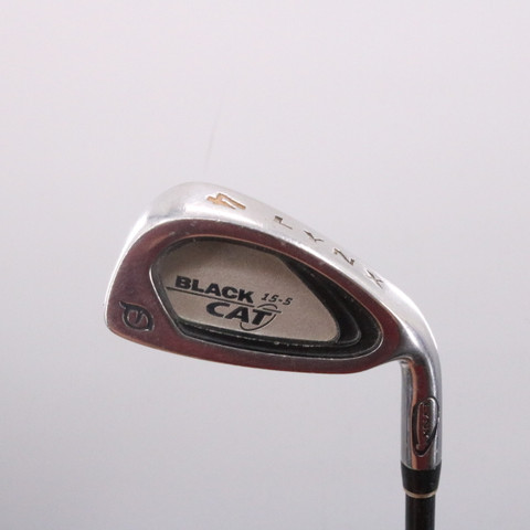 Lynx Black Cat 15-5 Individual 4 Iron Graphite Flare Shaft Regular Flex ...
