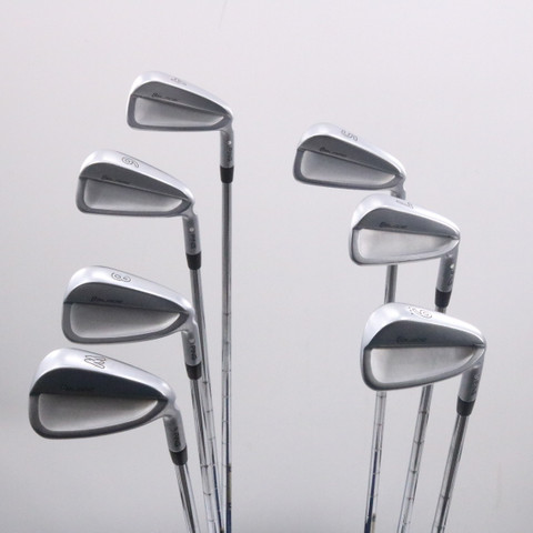 Ping iBlade Iron Set 4-W Steel White Dot Steel Dynamic Gold X100 X ...