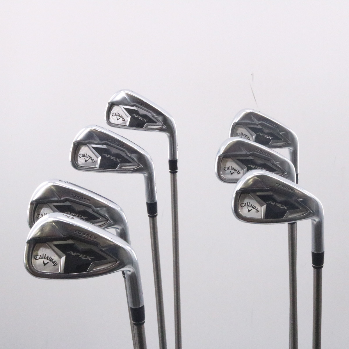 Callaway Apex 19 Forged Iron Set 4-P Graphite Steelfiber fc90 F4 Stiff ...