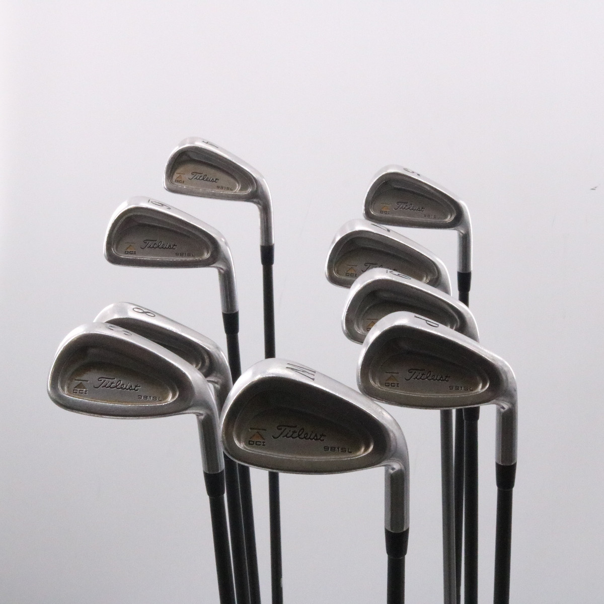 Titleist DCI 981SL Iron Set 4-P,W,S Graphite Shaft Ladies Flex Right ...