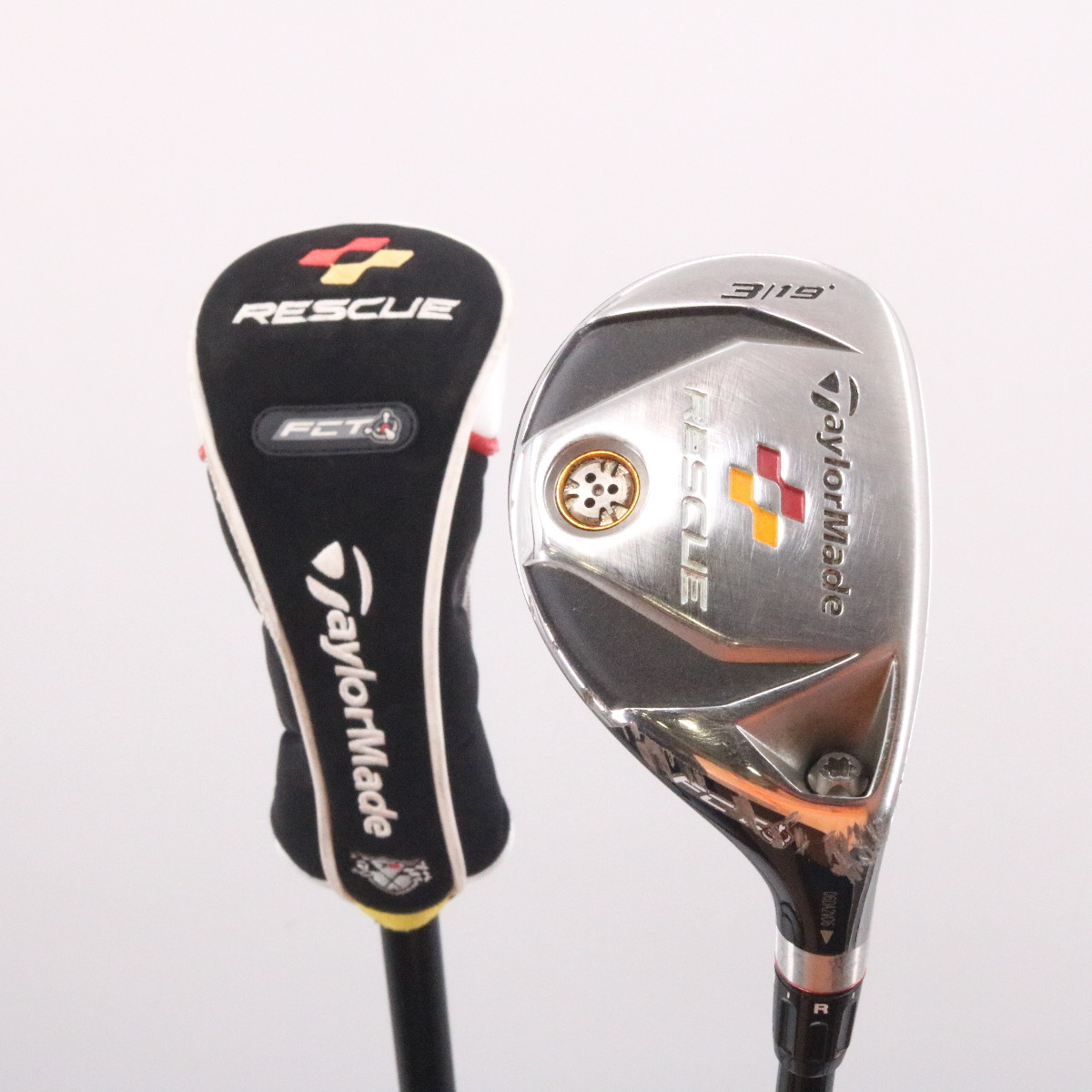 TaylorMade Rescue TP 3 Hybrid 19 Deg Aldila VooDoo Graphite Stiff Flex ...