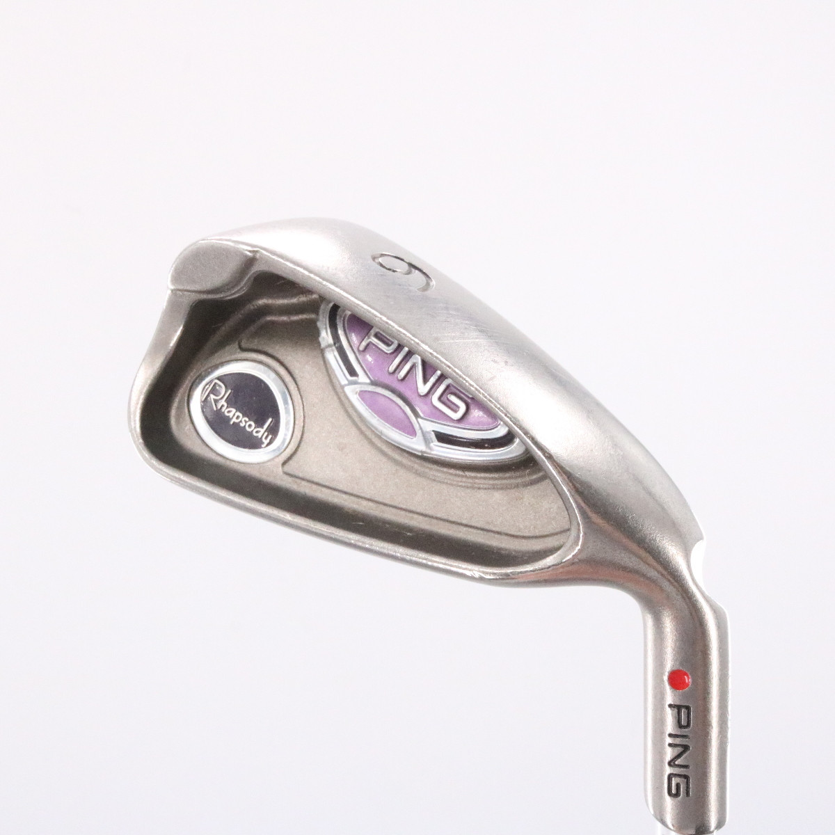 Ping Rhapsody Individual 6 Iron Red Dot ULT 129 Graphite Ladies Flex ...
