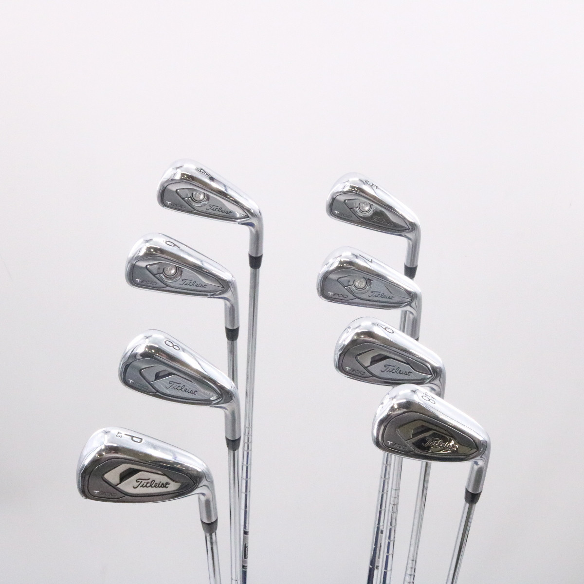 Titleist T200 Iron Set 4-P,W48 AMT Black S300 Stiff Flex Right-Handed ...