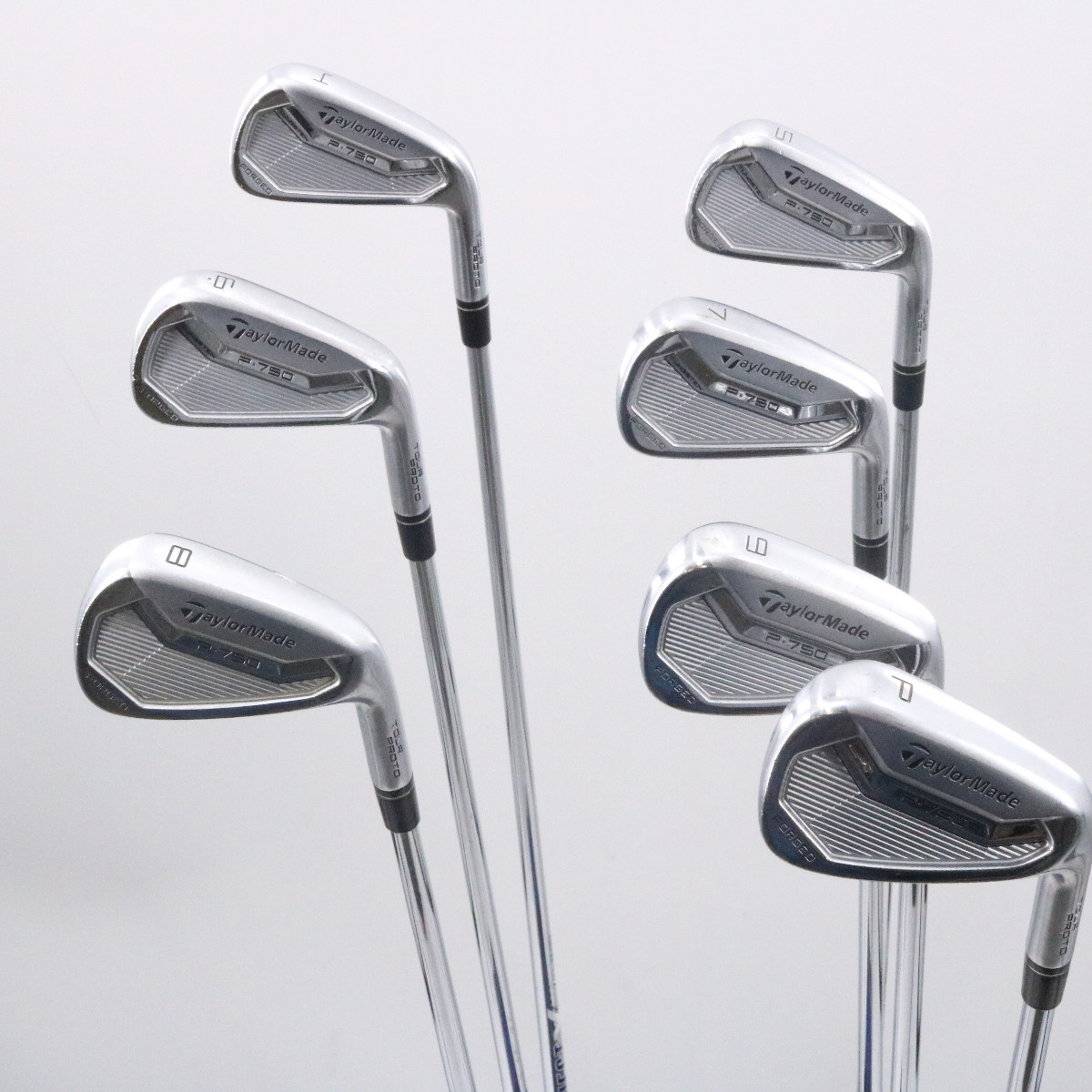 TaylorMade P750 Tour Proto Iron Set 4-P Project X 6.5 Steel X-Stiff ...