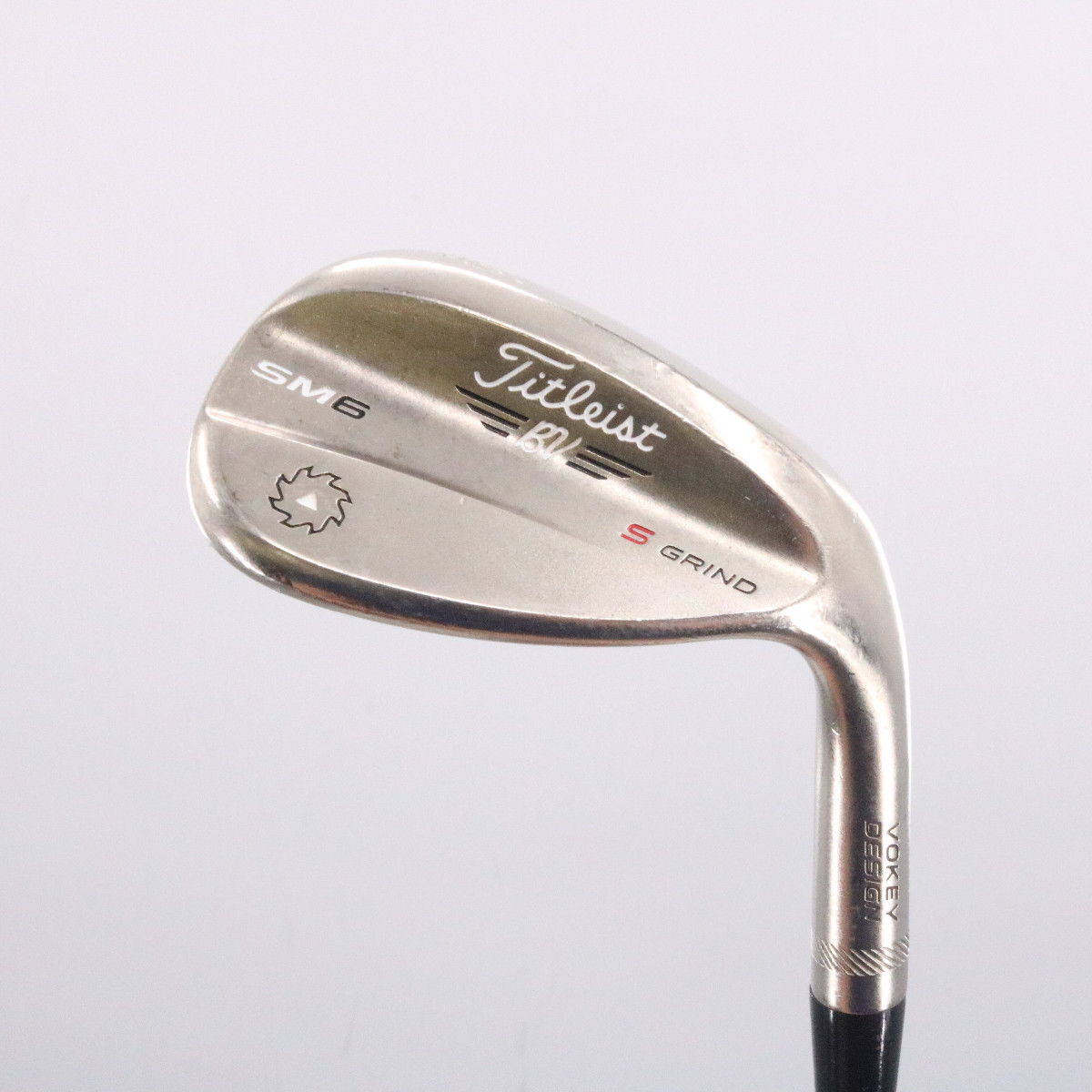 Titleist SM6 Vokey Steel Gray Wedge 60 Degrees 60.10 Steel S Grind 75634W - Mr Topes Golf
