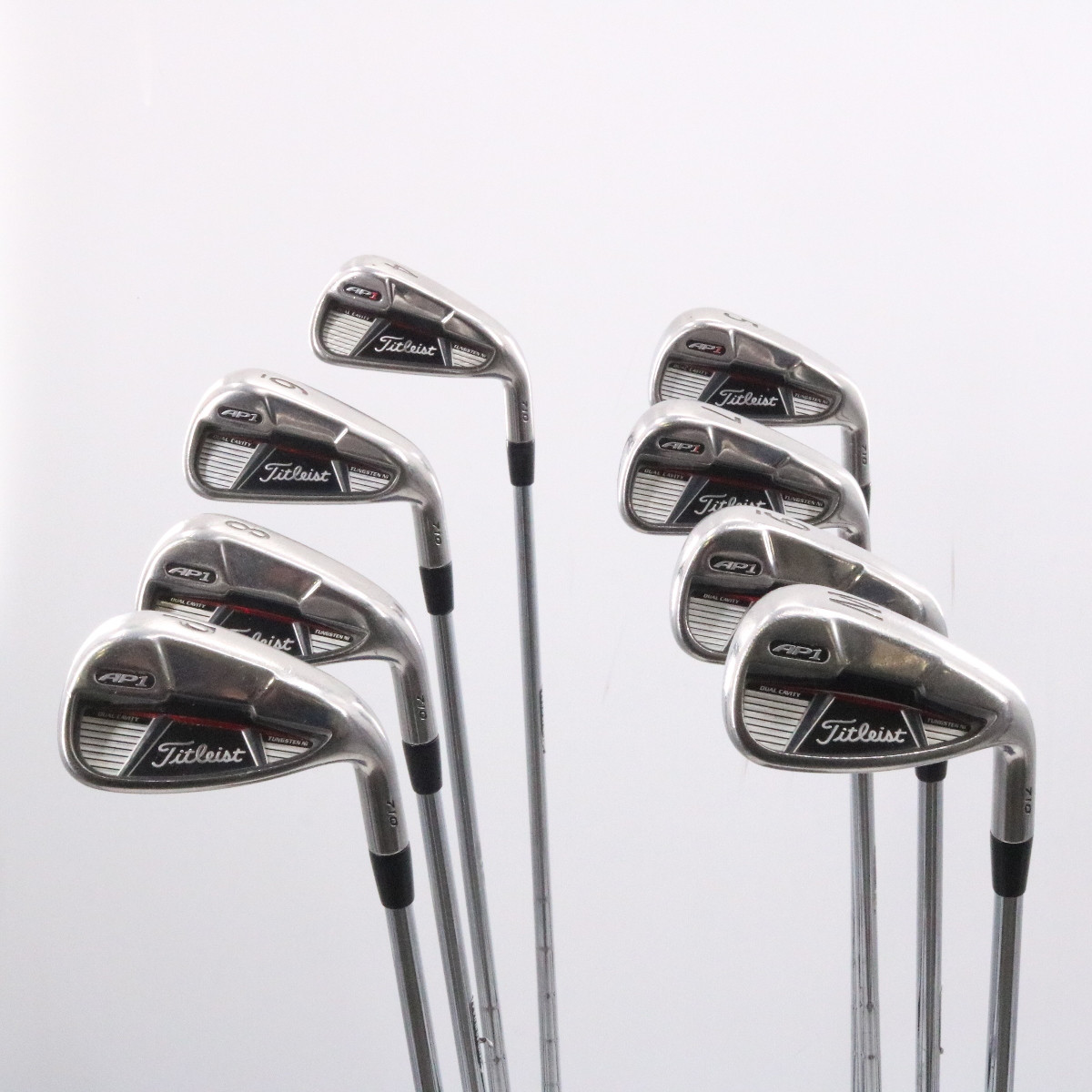 Titleist AP1 710 Iron Set 4-P,W Steel NS Pro 105T Stiff Flex Right ...