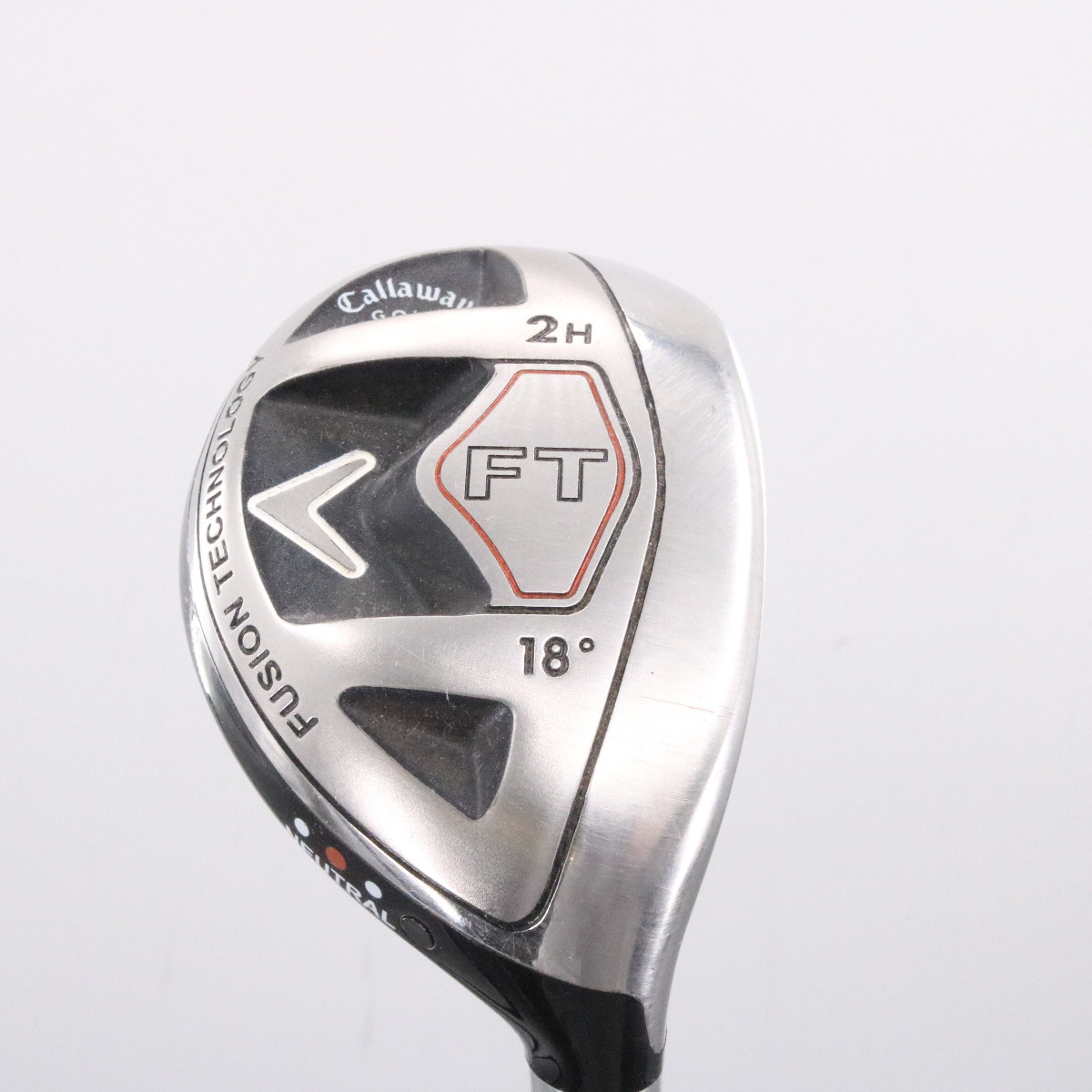 Callaway FT-Hybrid Neutral 2H Hybrid 18 Deg Fujikura Fit-On Ladies Flex 77573D - Mr Topes Golf