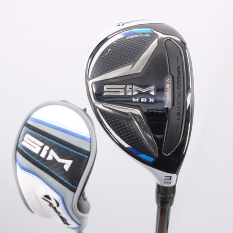 2020 TaylorMade SIM Max Rescue 3 Hybrid 19 Degrees Ventus Senior Flex ...