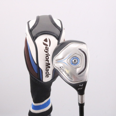 TaylorMade JetSpeed Rescue 4 Hybrid 22 Deg Graphite Regular Headcover 4H 79640J - Mr Topes Golf