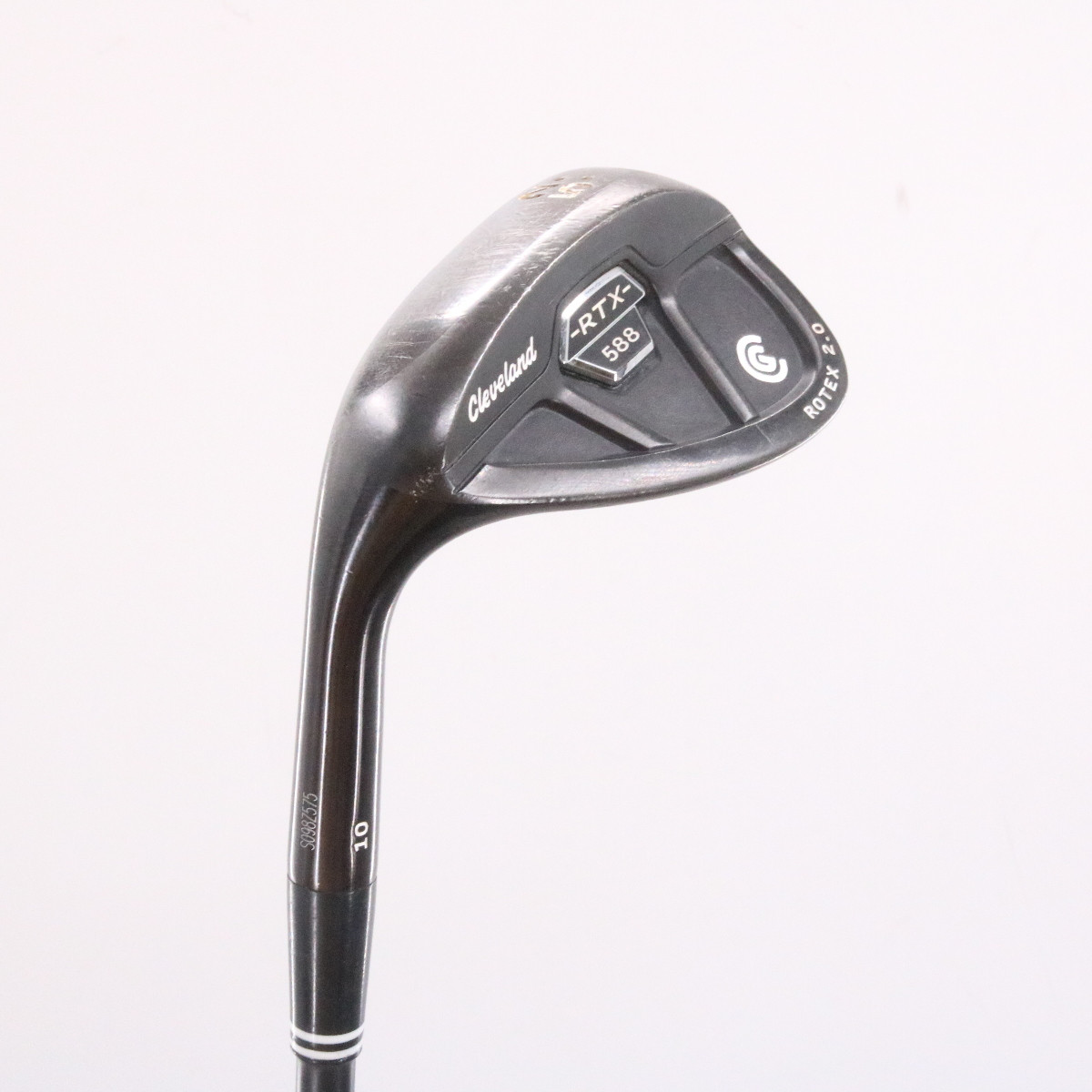 Cleveland 588 RTX 2.0 CB Black Satin Wedge 52 Degrees 52.10 Left-Handed ...