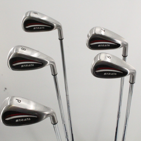 Callaway Strata Iron Set 6-P Steel Shaft Stiff Flex Right-Handed 82813J ...