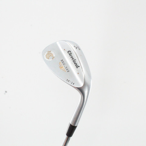 Cleveland Reg 588 Precision Forged Wedge 56 Degrees 56.14 Steel Shaft ...