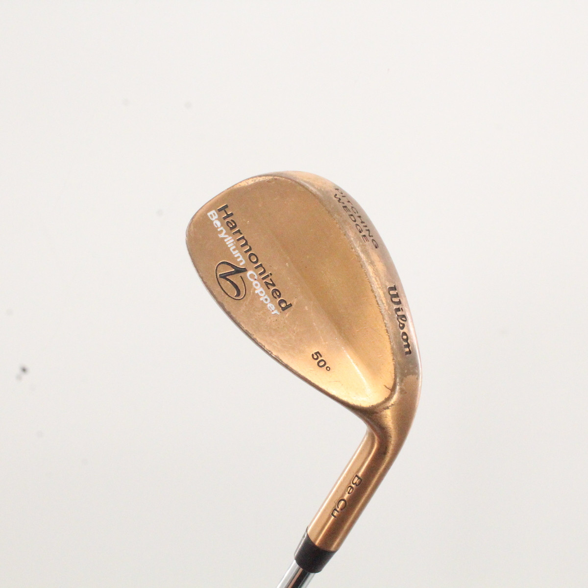 Wilson Harmonized Beryllium Copper 50 Degree Pitching Wedge Steel Shaft ...