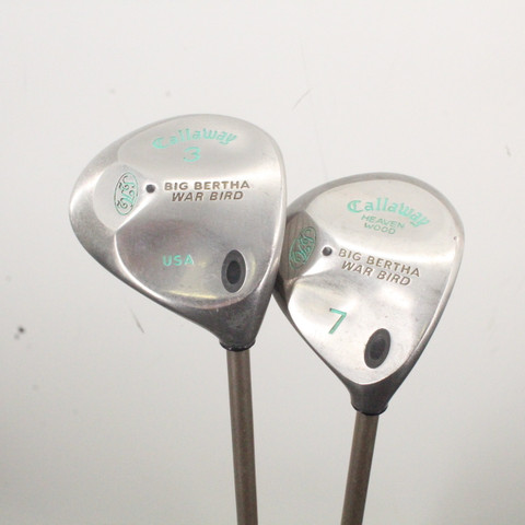 Callaway Big Bertha War Bird Wood Set 3,7 Graphite Ladies Flex 85090G - Mr Topes Golf
