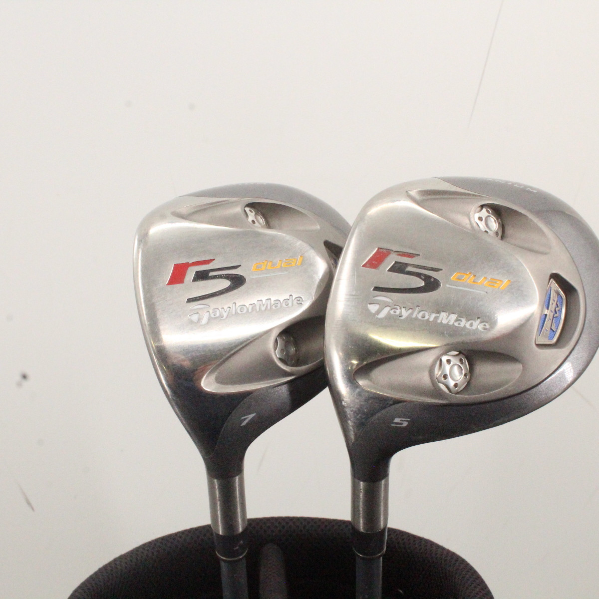 TaylorMade R5 Dual 5 & 7 Wood Set M.A.S Shaft Ladies Flex Left-Handed ...