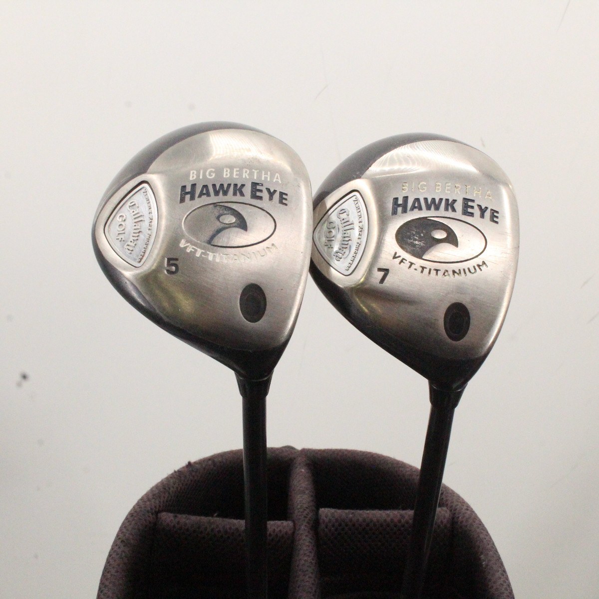 Callaway Hawk Eye VFT 5 & 7 Fairway Wood Set System 60 Regular Flex ...