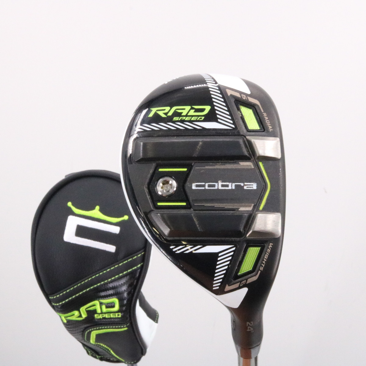 2021 Cobra King RadSpeed 5 Hybrid 24 Degree UST Recoil 480 F2 Senior ...