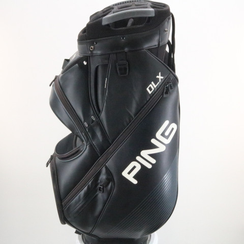 PING DLX Black Cart Golf Bag 15-Way /15 Pockets with Cooler Pocket ...