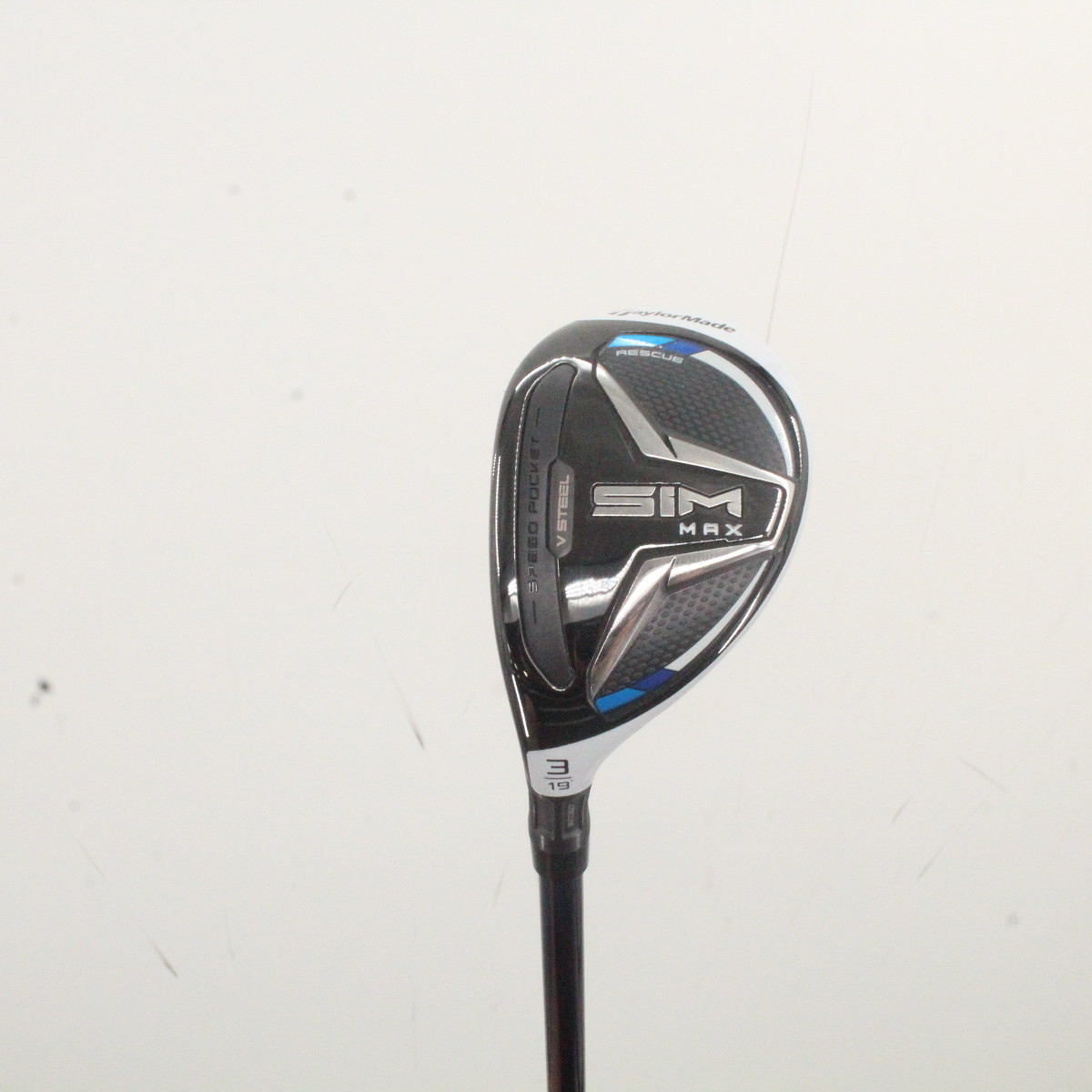 TaylorMade SIM Max Rescue 3 Hybrid 19 Degrees Fujikura Stiff Left ...