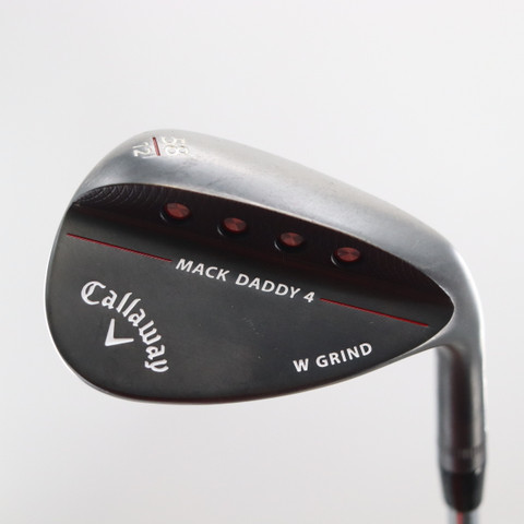 Callaway Mack Daddy 4 R Milled Matte Black Wedge 58.12 Degrees Stiff ...