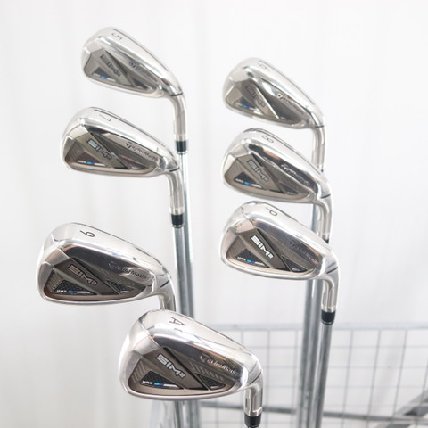 2021 TaylorMade SIM2 Max Iron Set 5-P,A KBS Max MT 85 Steel Stiff Flex 88825A - Mr Topes Golf