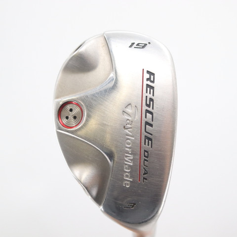 TaylorMade Rescue Dual 3 Hybrid 19 Deg Graphite Stiff Flex Right-Handed ...