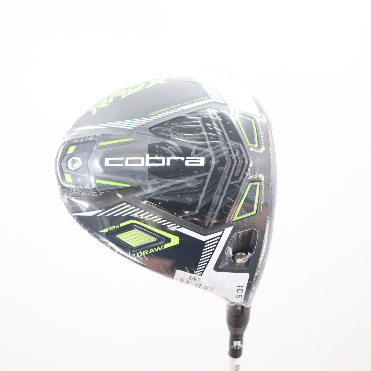 2021 Cobra King Radspeed XD Driver 10.5 Degrees Motore X F3 6-R Regular ...