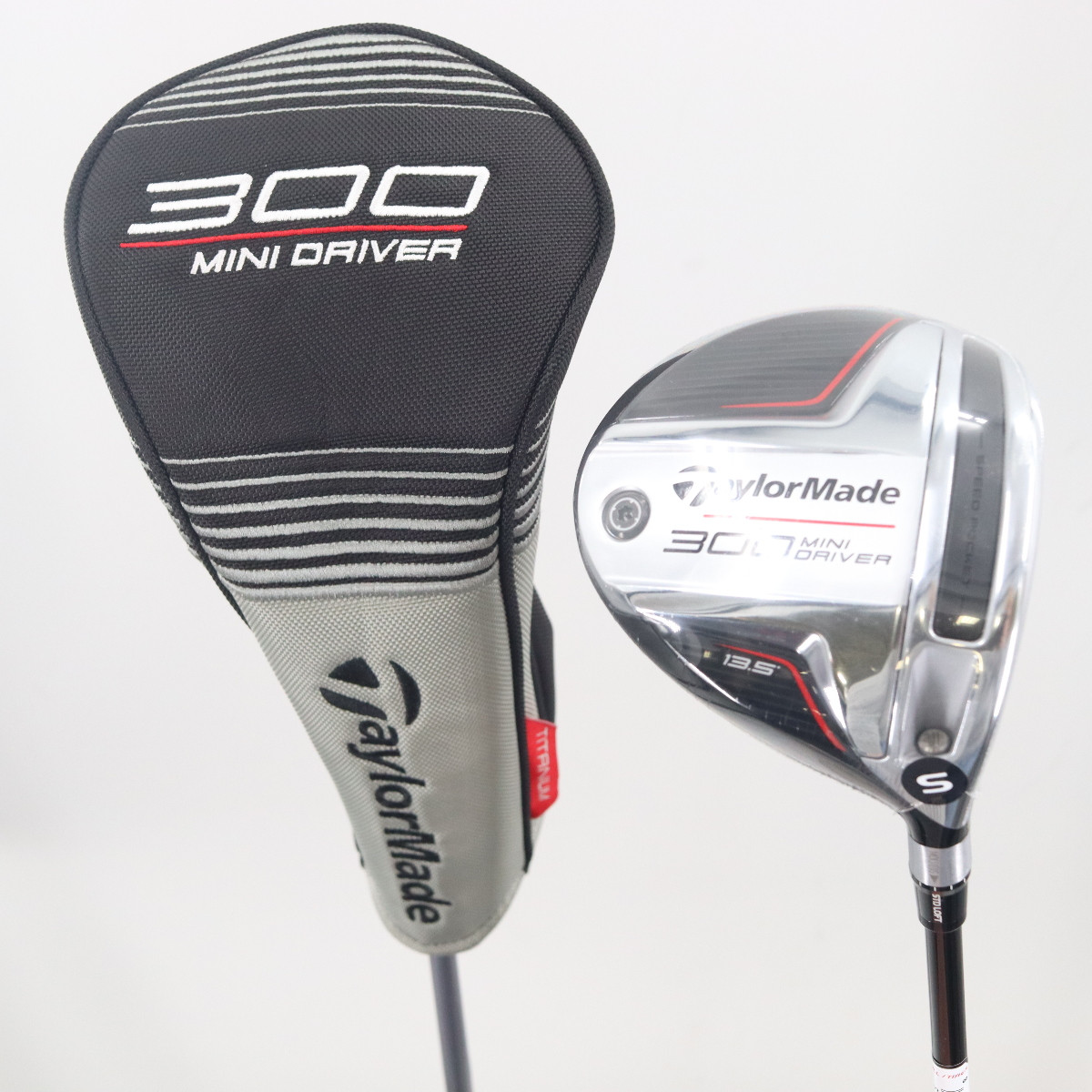 TaylorMade 300 Mini Driver 13.5 Degree Matrix Stiff Flex Headcover ...