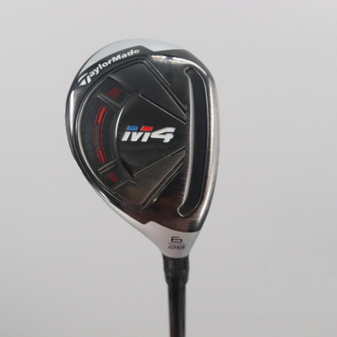 TaylorMade M4 Rescue 6 Hybrid 28 Degrees Atmos Senior Flex Right-Hand ...