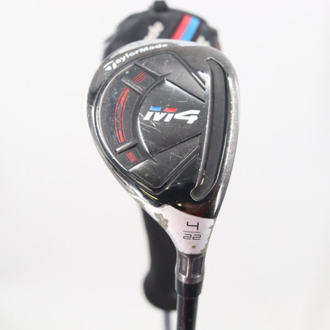 TaylorMade M4 Rescue 4 Hybrid 22 Degrees Fujikura Regular Flex Right ...