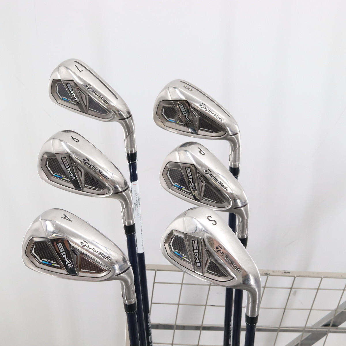 TaylorMade SIM2 Max OS Iron Set 7-P,A,S Ventus 5-A Graphite Senior Flex ...