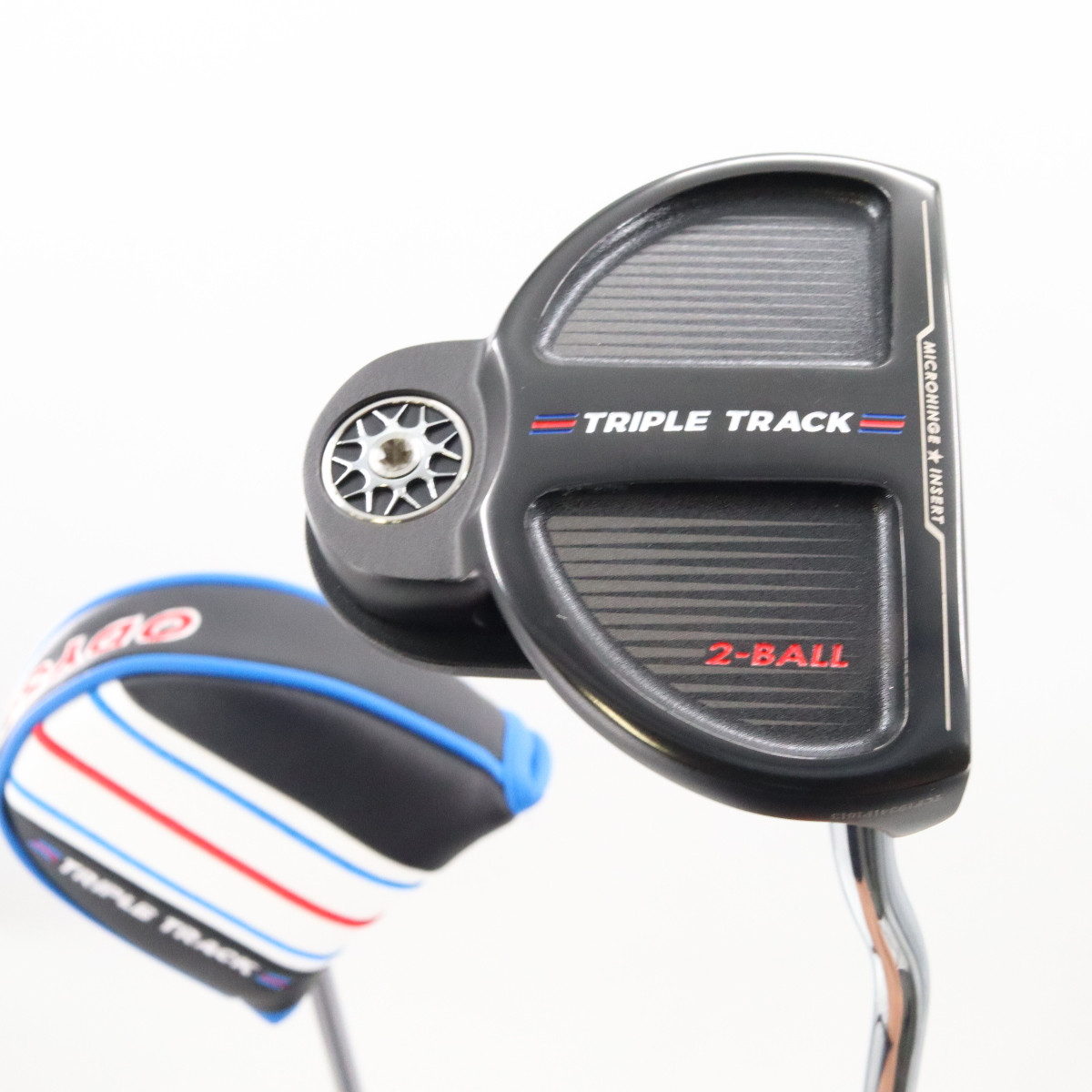 Odyssey Triple Track 2-Ball Putter 34 Inches Steel Headcover Right ...