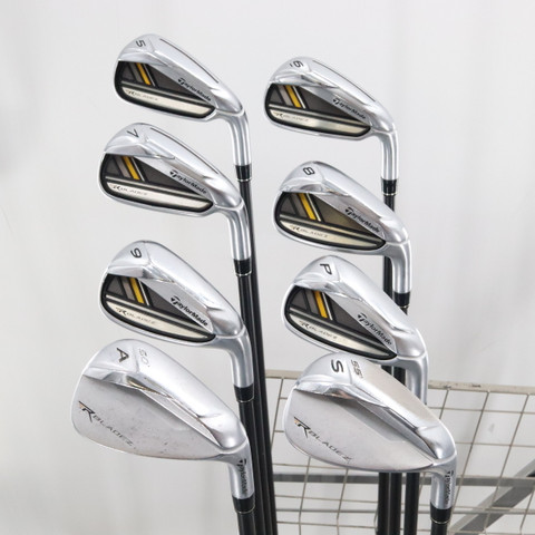TaylorMade Rbladez Iron Set 5-P,A,S Iron Set Graphite M Senior Flex ...