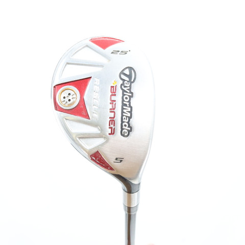 TaylorMade Burner Rescue 5 Hybrid 25 Degrees Graphite REAX Regular Flex ...