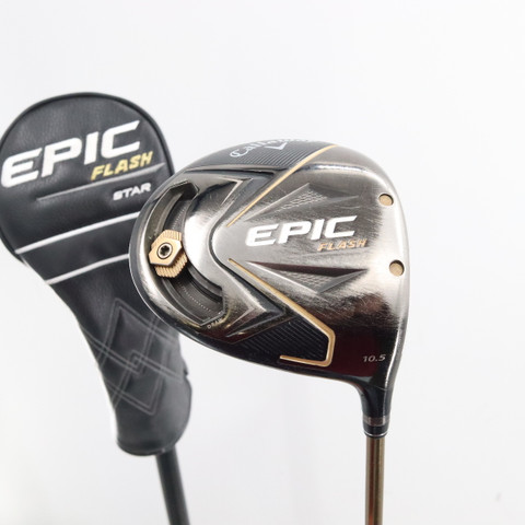 Callaway Epic Flash Star Driver 10.5 Degrees Attas Graphite Senior Flex ...