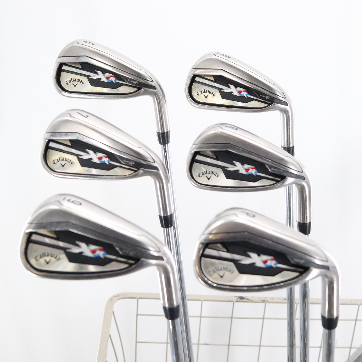 Callaway XR Iron Set 5-P Steel True Temper Speedstep 80 Regular Flex ...