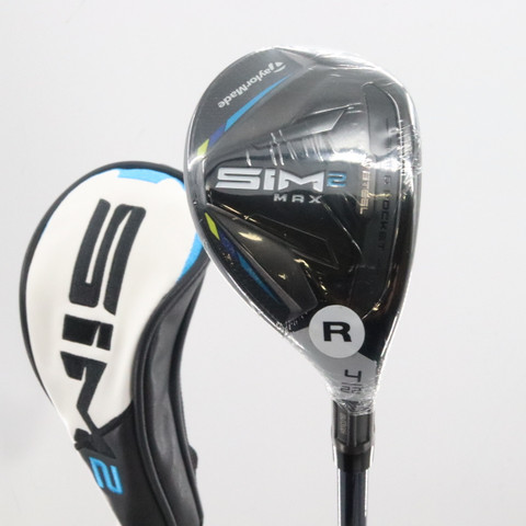TaylorMade SIM2 Max Rescue 4 Hybrid 22 Deg Fujikura Shaft Regular Flex 91033G - Mr Topes Golf