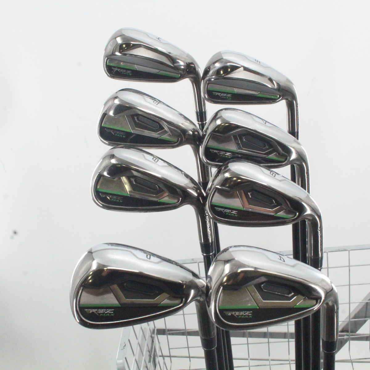 TaylorMade RBZ Max Iron Set 4-P,A Matrix Ozik Program 55 Regular 92424G ...