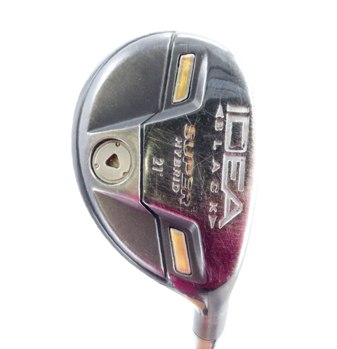 Adams IDEA Black Super 4 Hybrid 21 Degrees Aldila VooDoo SNV8 Stiff ...