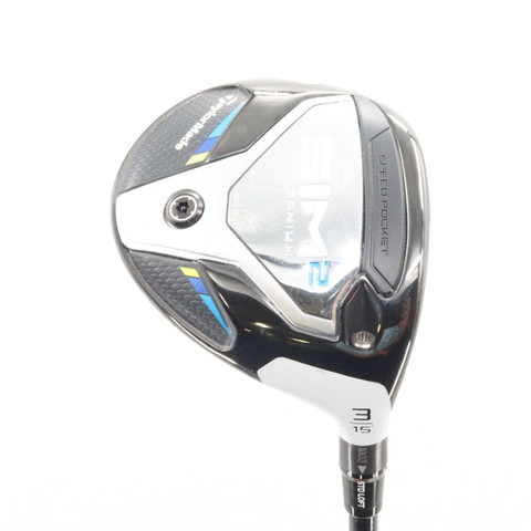 TaylorMade SIM2 Titanium 3 Wood 15 Degrees Tensei Blue Stiff Flex SIM 2 ...