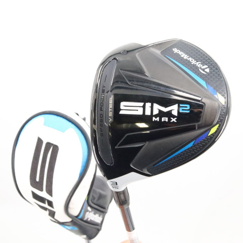TaylorMade SIM2 Max 3 Wood 15 Deg Ventus Regular Flex Left-Hand SIM 2 ...