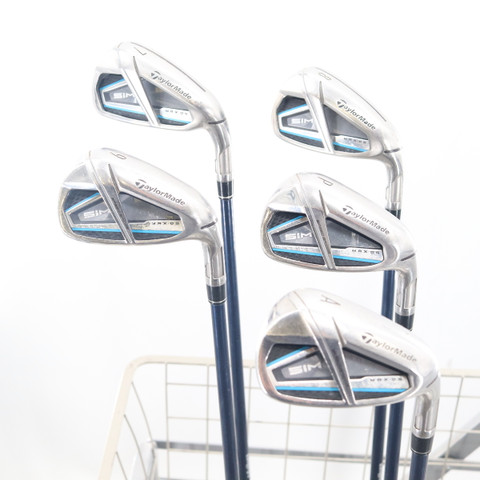 TaylorMade SIM Max OS Iron Set 7-P,A Ventus Regular Right-Handed 94215G ...